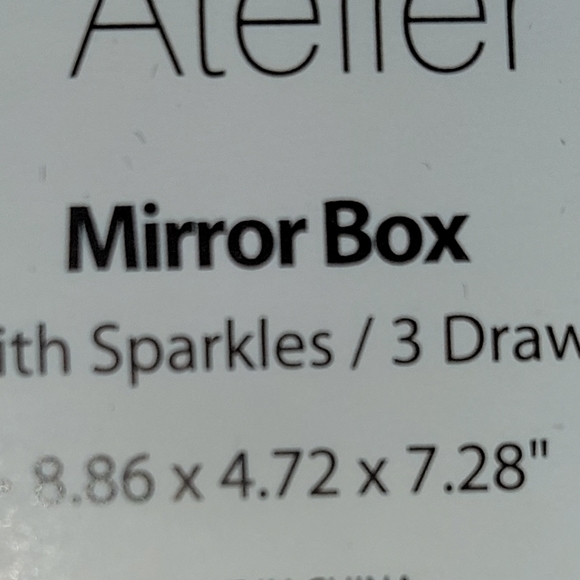 Jewelry | Mirrior Jewelry Box With Drawers | Poshmark